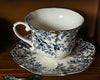 French Style China Porcelain Tea Cup Set, Unique Tea Cup and Saucers ...